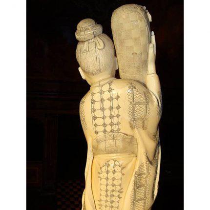 Japanese Carved Bone Figure | Box House Antiques